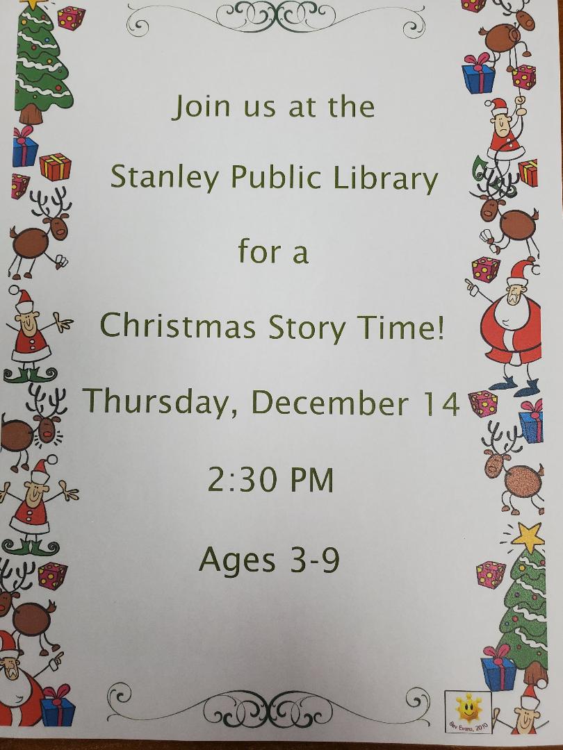 Stanley Public Library | The mission of the Stanley Public Library is ...